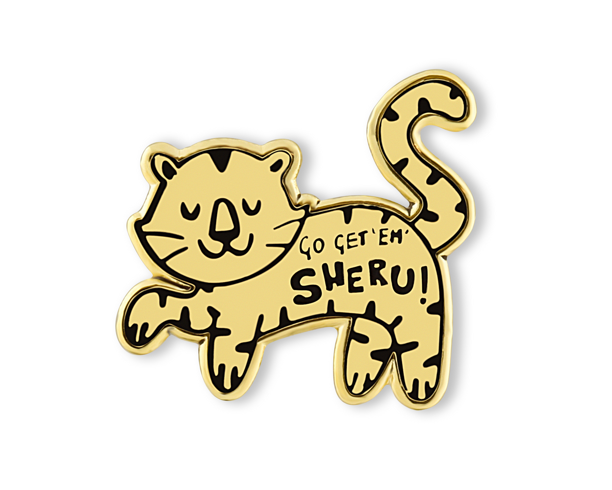 Sheru (tiger) Enamel Pin – Sikhexpo